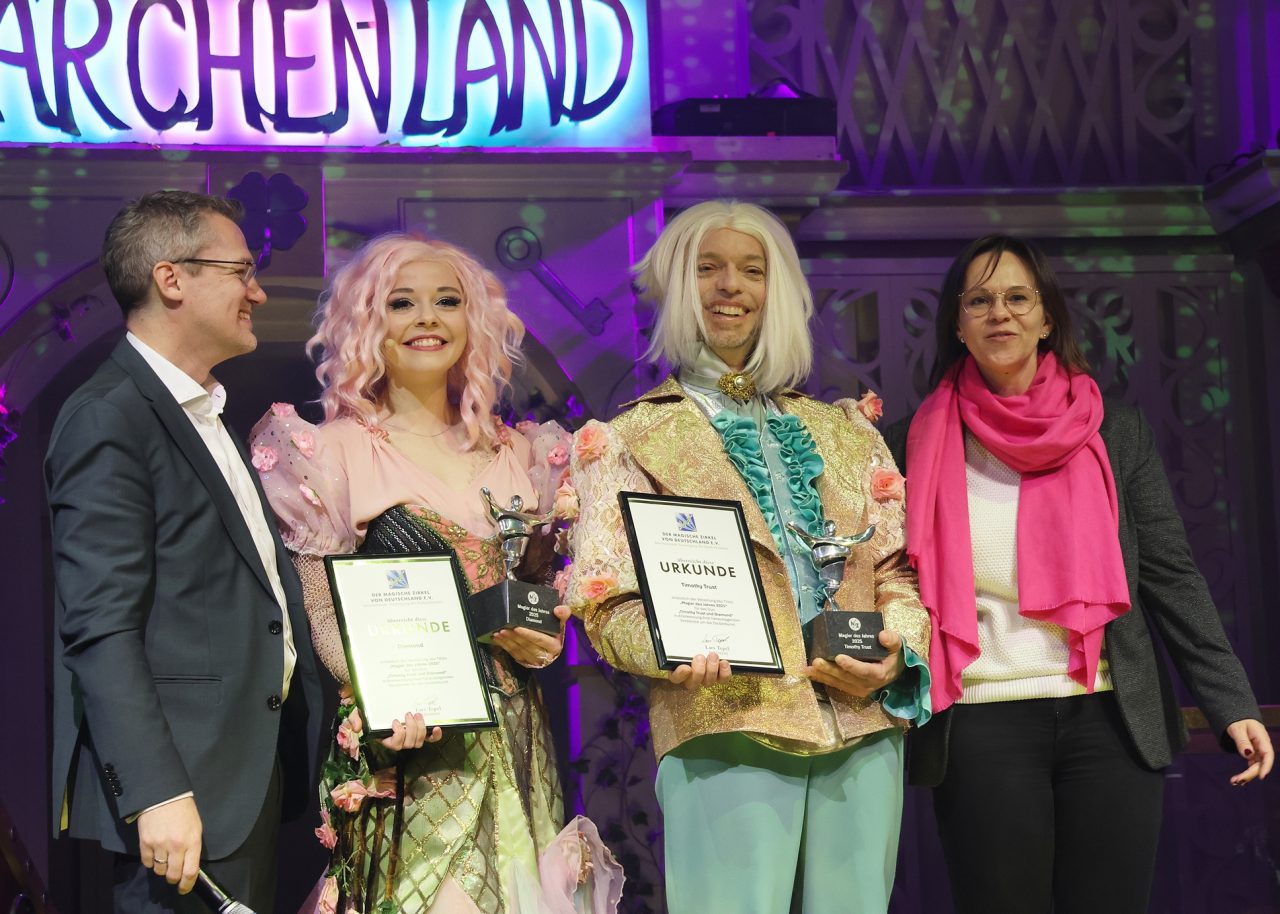 Magischer Zirkel Deutschland ehrt Timothy Trust & Diamond als "Magier ...